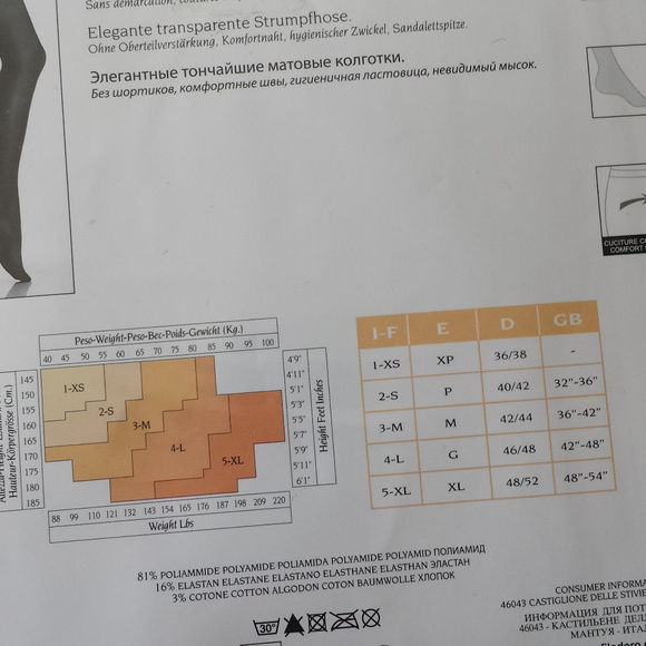 Filodoro | Accessories | Nwt Filodoro Elegant Ultra Sheer Tights | Poshmark